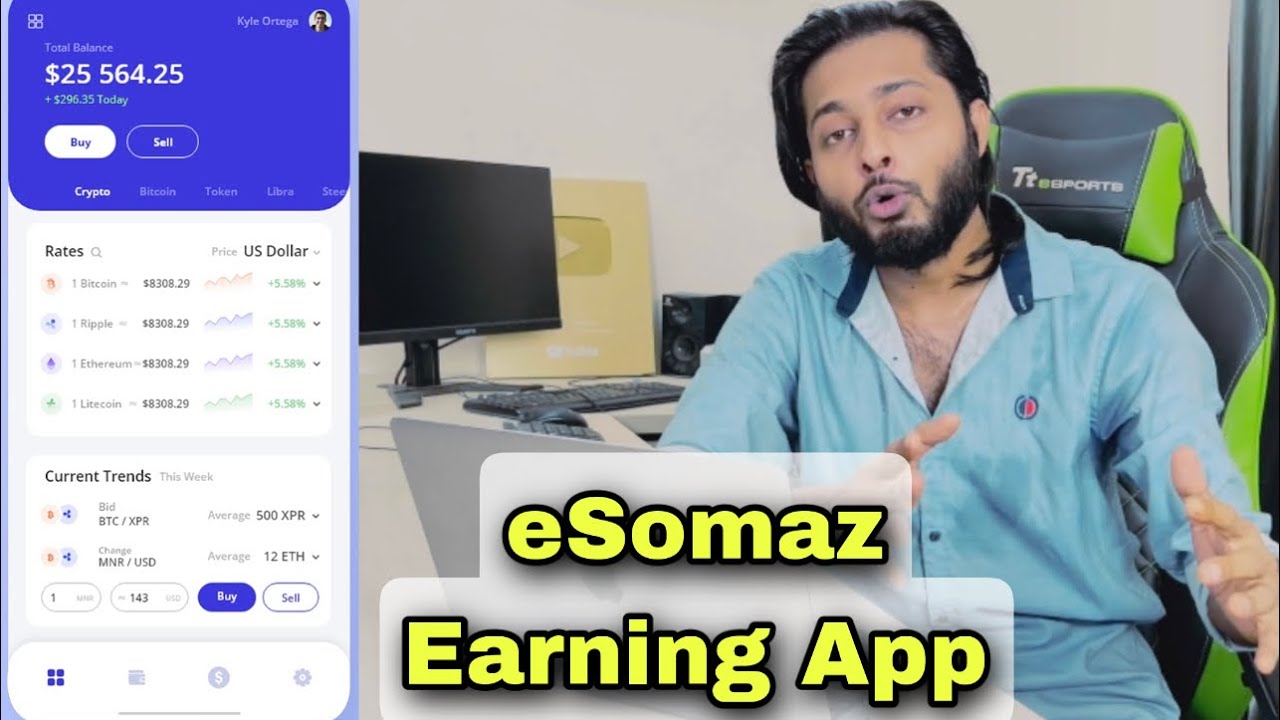eSomaz Earning App Published 😍 দোয়া করবেন সবাই। Check Comment Box ...