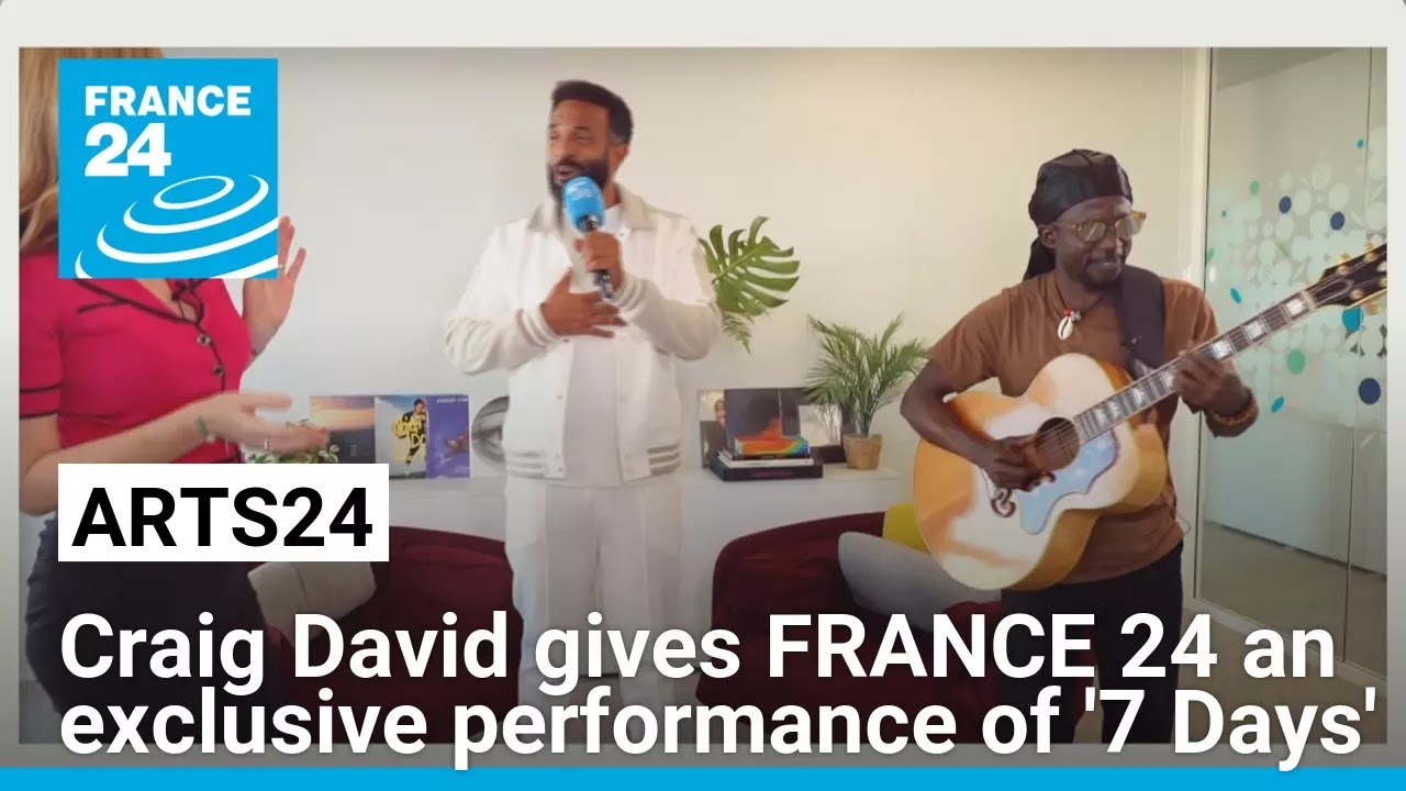 Craig David gives FRANCE 24 an exclusive performance of '7 Days ...