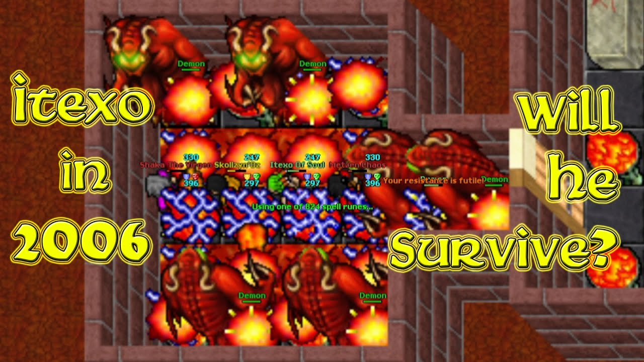 Will Itexo Survive The Annihilator Quest? (Ocera 2006 - RL Tibia 7.8 ...