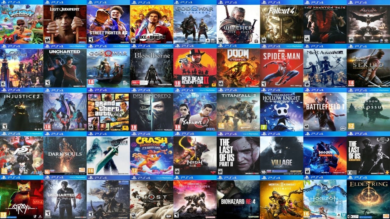 Top 115 Greatest PS4 Games You Can't Miss, Best Greatest Playstation 4 ...