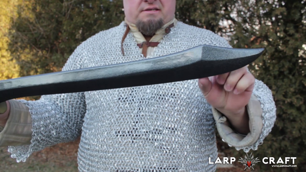 LarpCraft Epic Armoury Dao Blade Review - YouTube