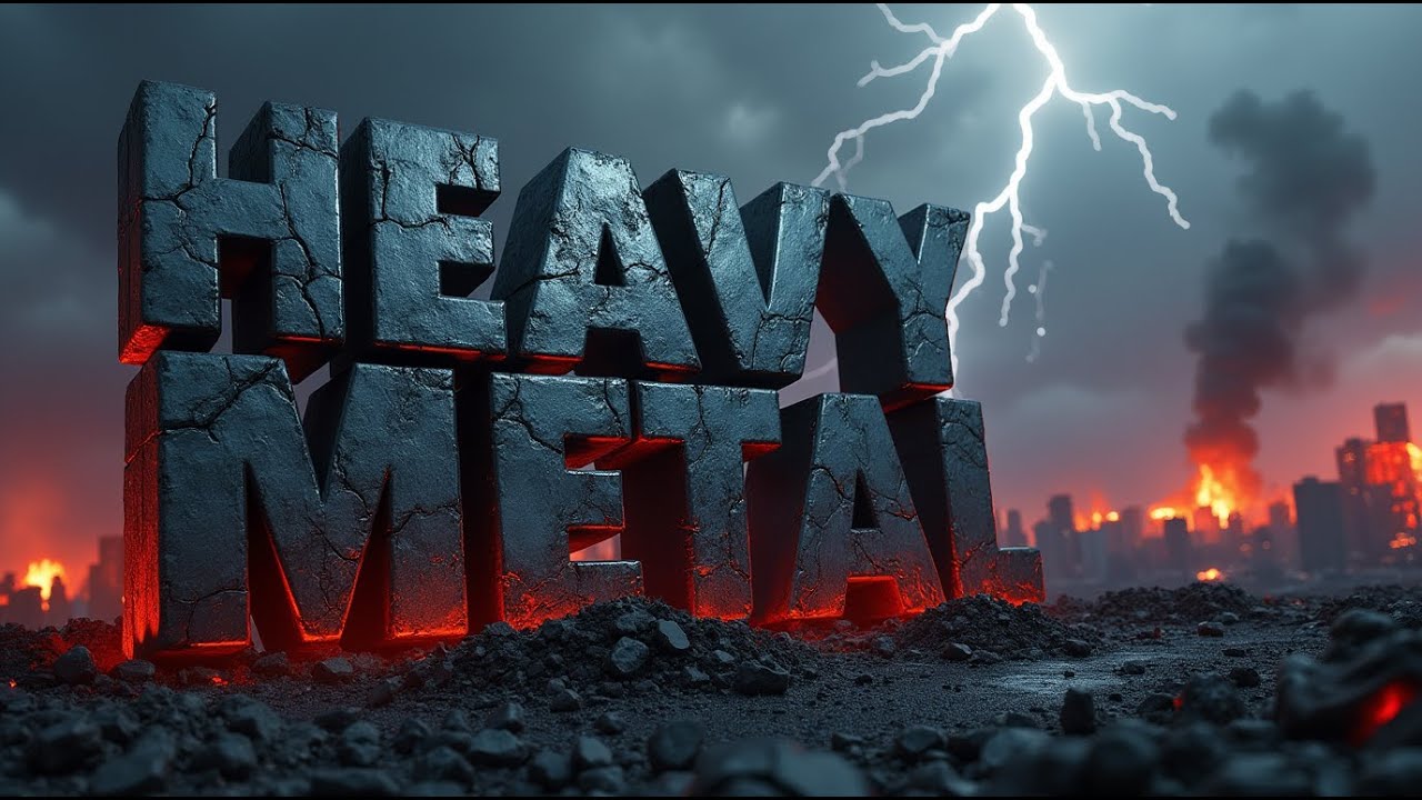 🔥 HEAVY METAL Instrumental | Epic Metal Music | Powerful Guitar Riffs ...