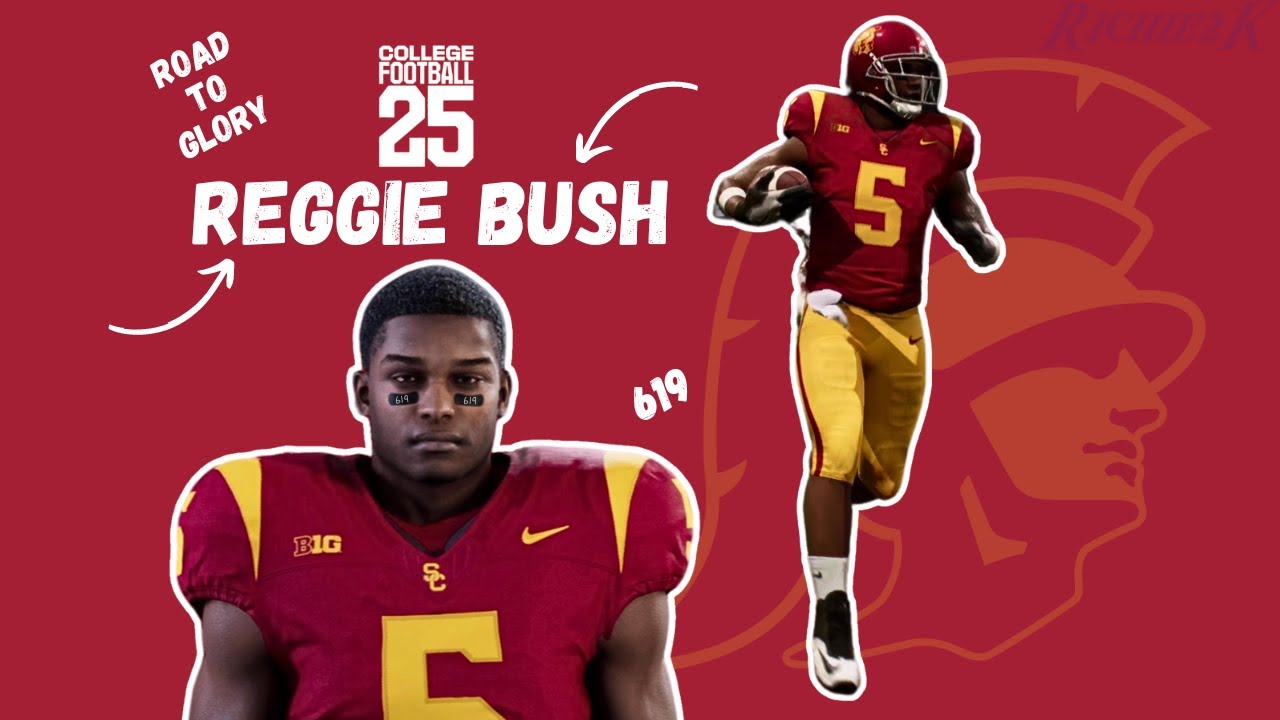 Reggie Bush Road To Glory College Football 25 - YouTube