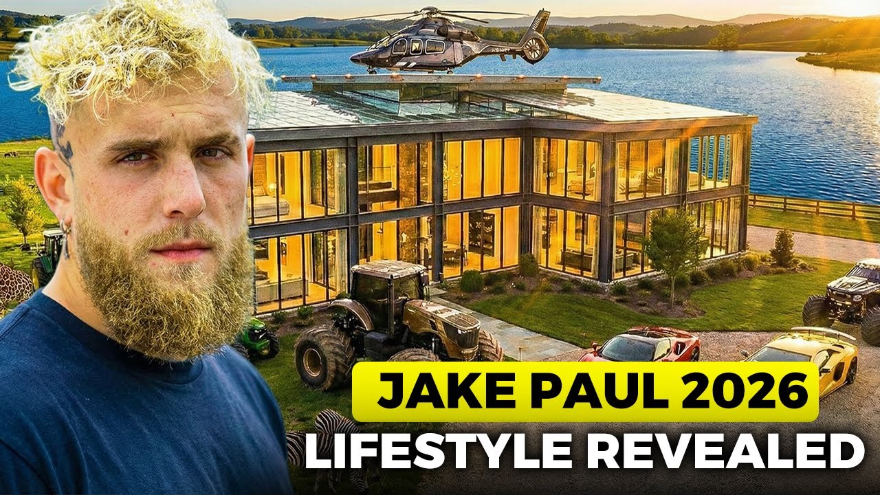 Inside Jake Paul’s $40 Million Ranch Lifestyle (6,000 Acres, Supercars ...
