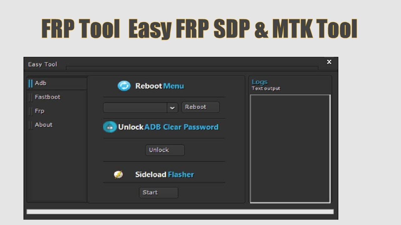 FRP Tool | Easy FRP SDP & MTK Tool - YouTube