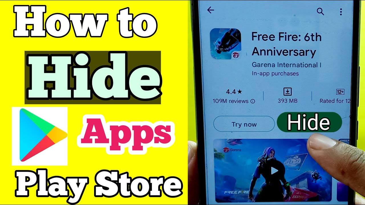 How to Hide Apps and Games on Play Store - YouTube