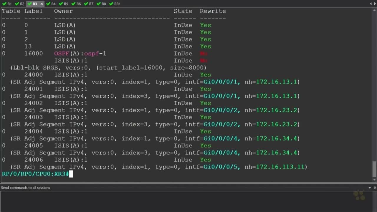 257 Configure Segment Routing - YouTube