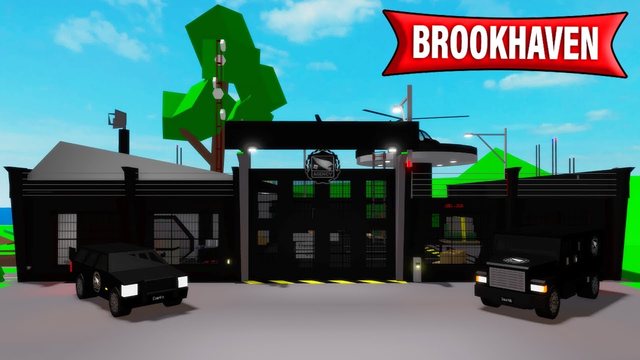 MISE À JOUR NOUVELLE BASE DE L'AGENCY SUR BROOKHAVEN ROBLOX - YouTube