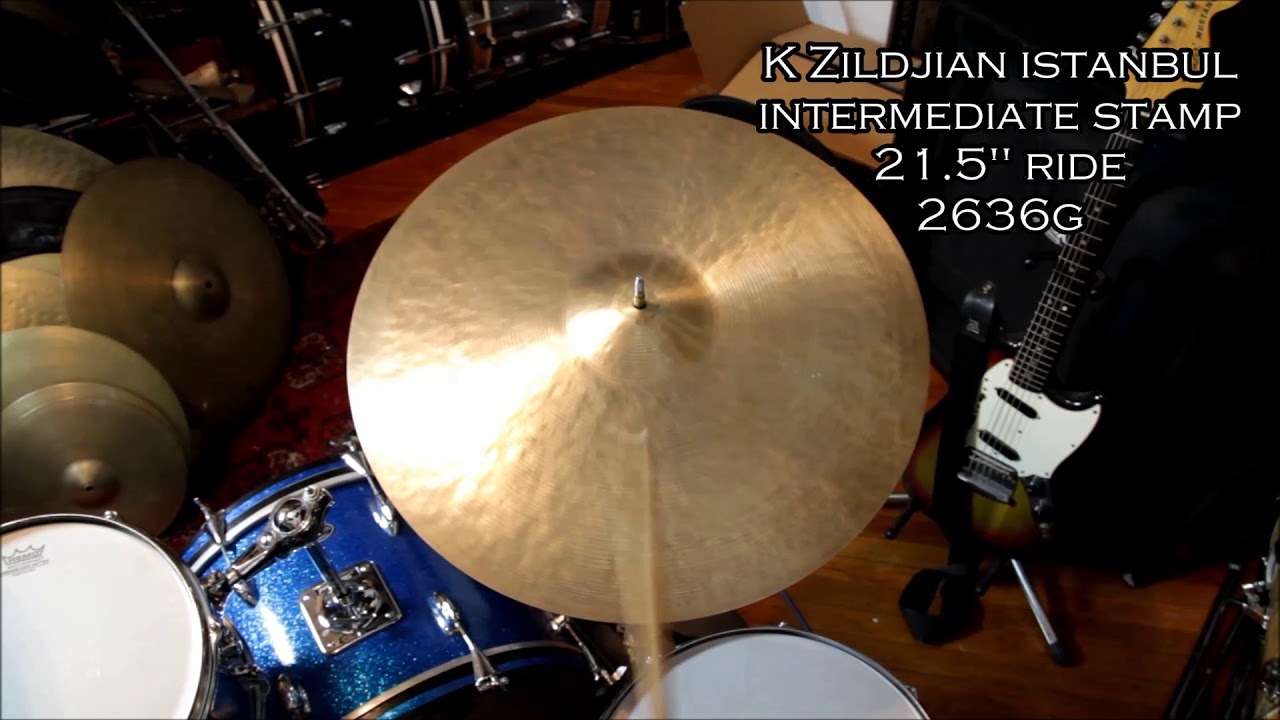 stunning hand hammered K Zildjian Istanbul Intermediate stamp 21.5" (22 ...
