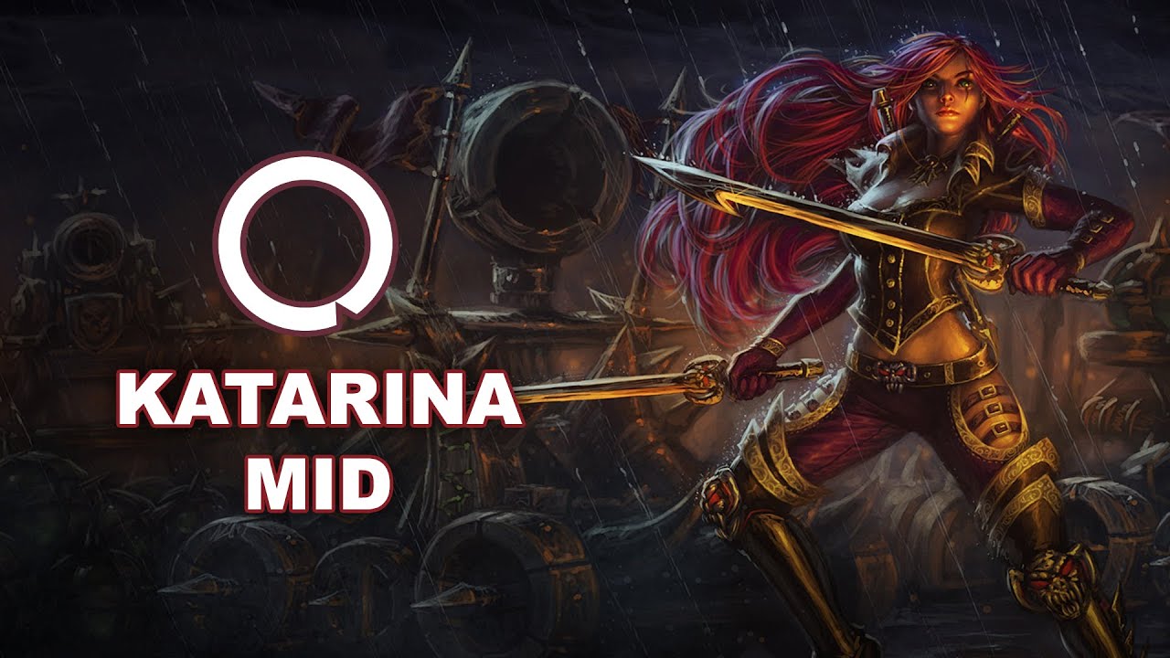 League of Legends - Katarina Mid - Full Game w/ Commentary - YouTube
