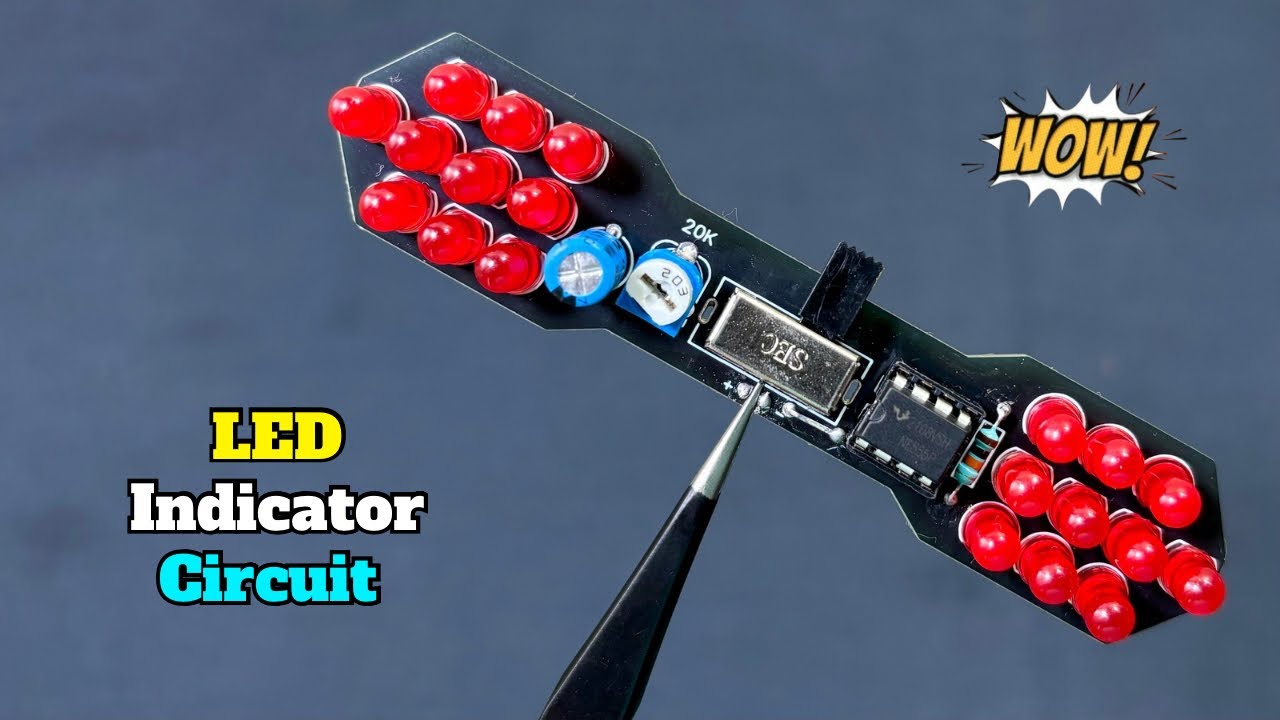 [New] Simple Electronic Project | LED Indicator Circuit | Electronic ...