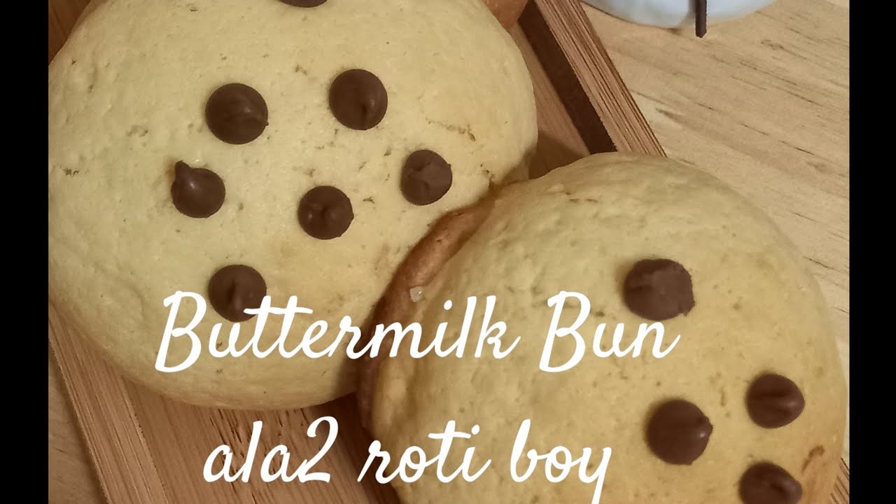Buttermilk Bun ala2 roti Boy||Roti Buttermilk||RotiButter - YouTube