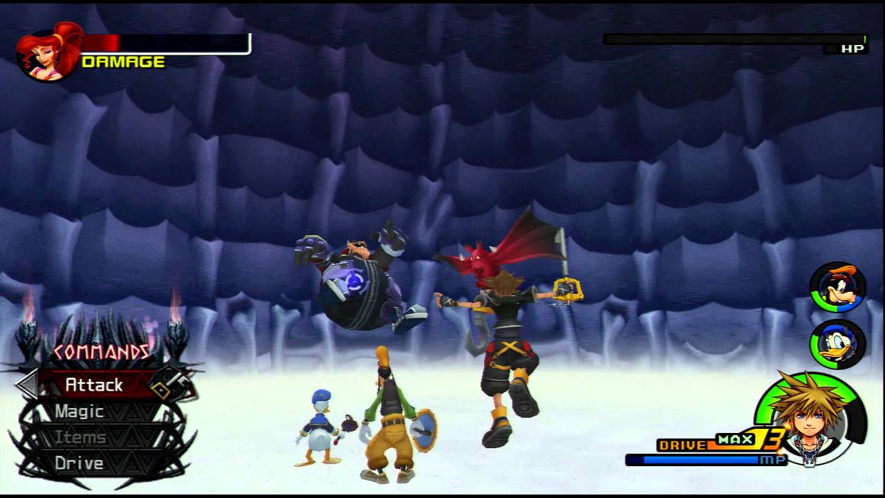 Underworld Pete Boss Proud Mode Kingdom hearts 2.5 - YouTube