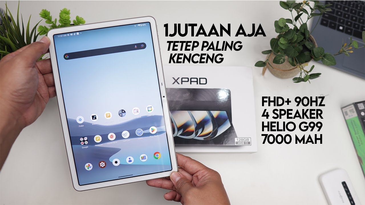 Tablet 1 JUTAAN TERBAIK Terkencang & Desain Keren 2024? Infinix XPad ...