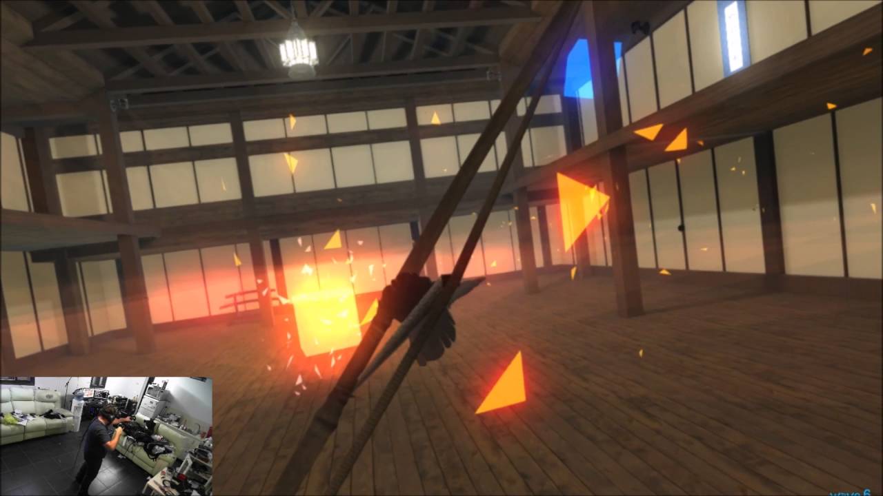 Holopoint Steam VR HTC Vive gameplay - YouTube