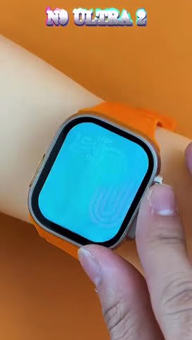 N9 Ultra 2 Smart Watch -4 Strpas-49mm-Clone-Titanium Case with Orange Alpine Loop Rs only 700🔥🔥 ...