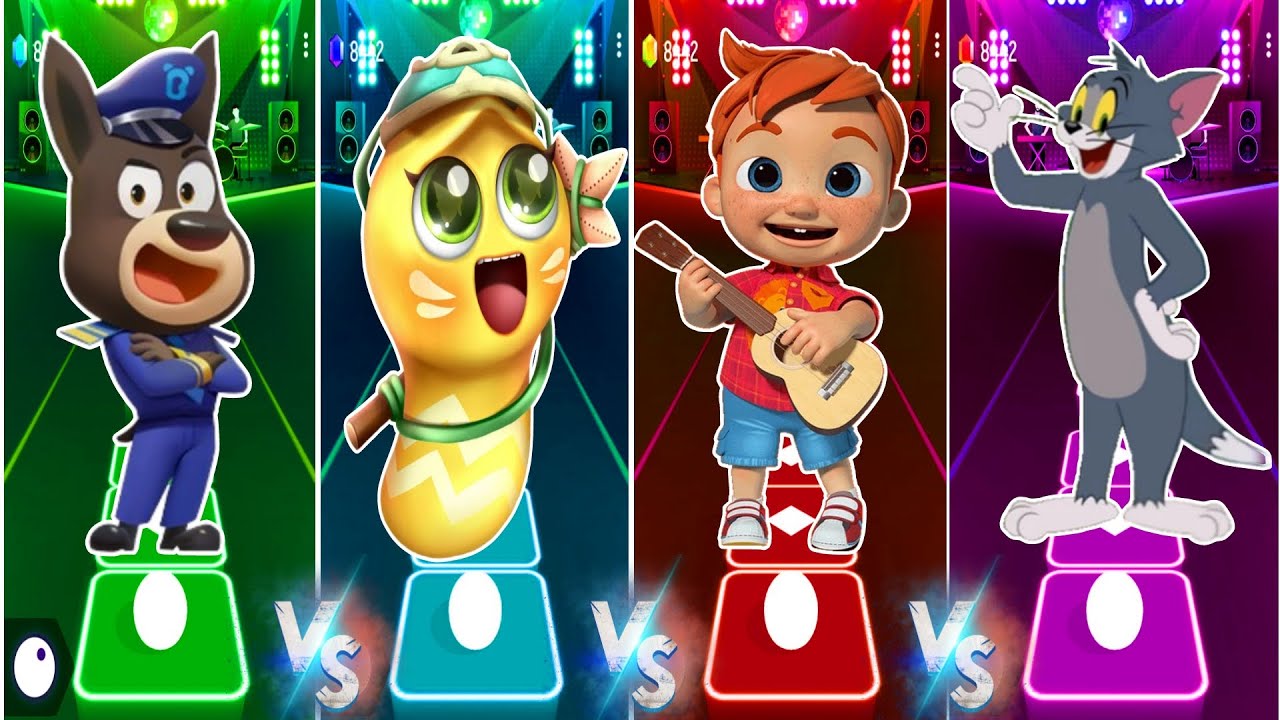 SheriffLabrador"Vs"Larva"Vs"Cocomelon"VsTomAndJerry|Who Will Win? - YouTube