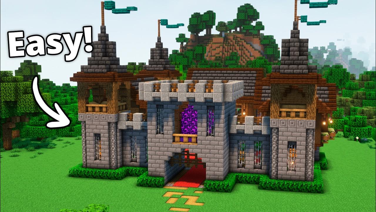 Minecraft: Ultimate Castle Tutorial🏰 - YouTube