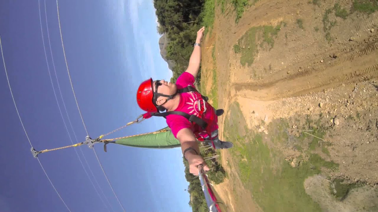 Dakak Zipline 2014 - YouTube
