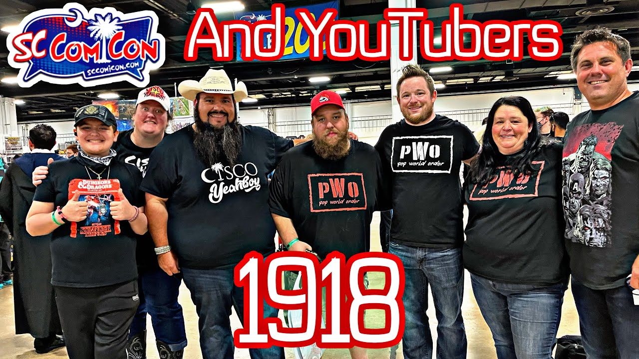 SC COMICON 2021 And YouTubers! Vlog_1918 - YouTube
