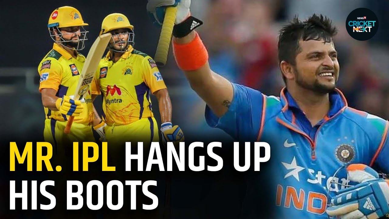Suresh Raina AKA Mr. IPL Announces His Retirement - YouTube