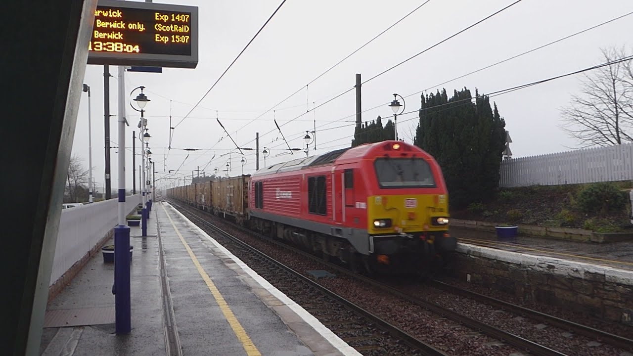 Drem Railway Station (01/2/2016) - YouTube