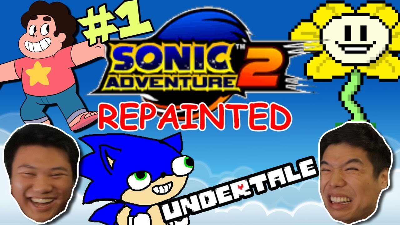 IS THIS UNDERTALE!? || Sonic Adventures 2 REPAINTED || PART 1 - YouTube