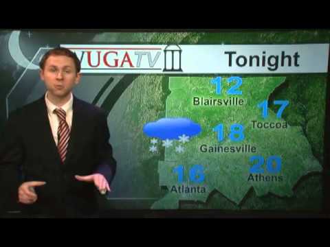 Athens, GA Weather for January 29, 2014 - YouTube