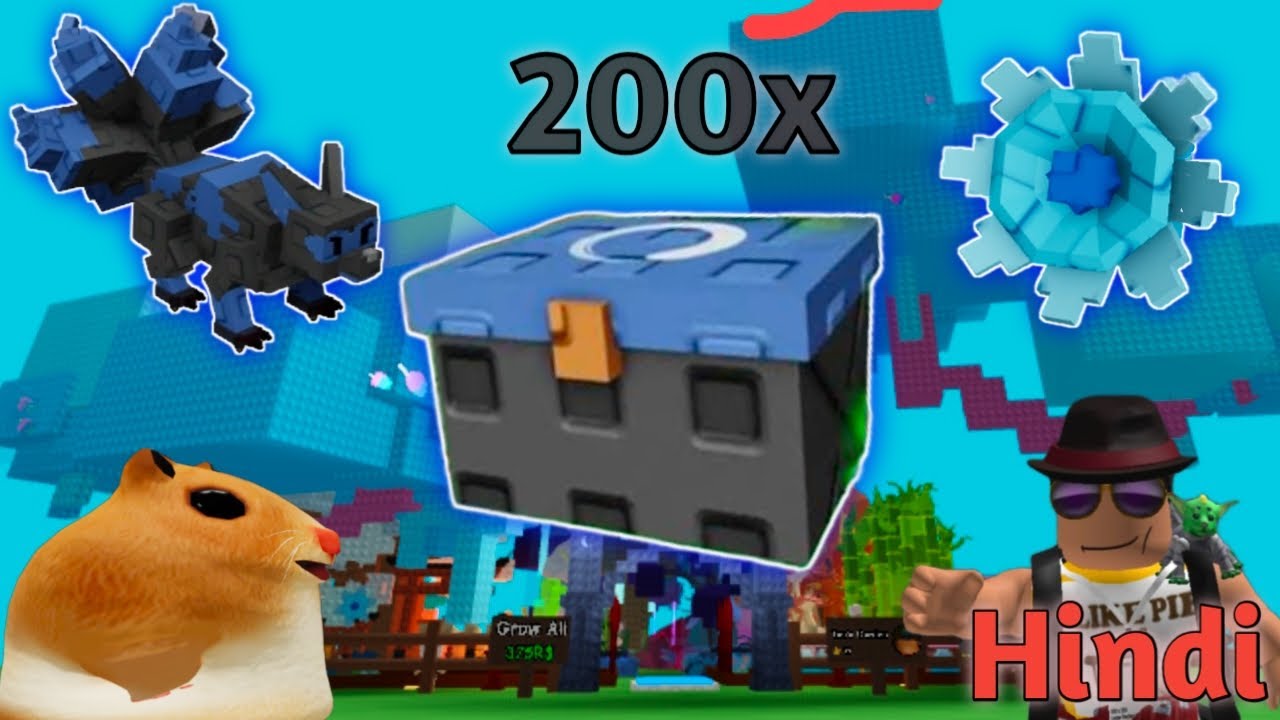 Opening 200 kitsune crate in Grow a Garden | Grow a garden | Kitsune ...