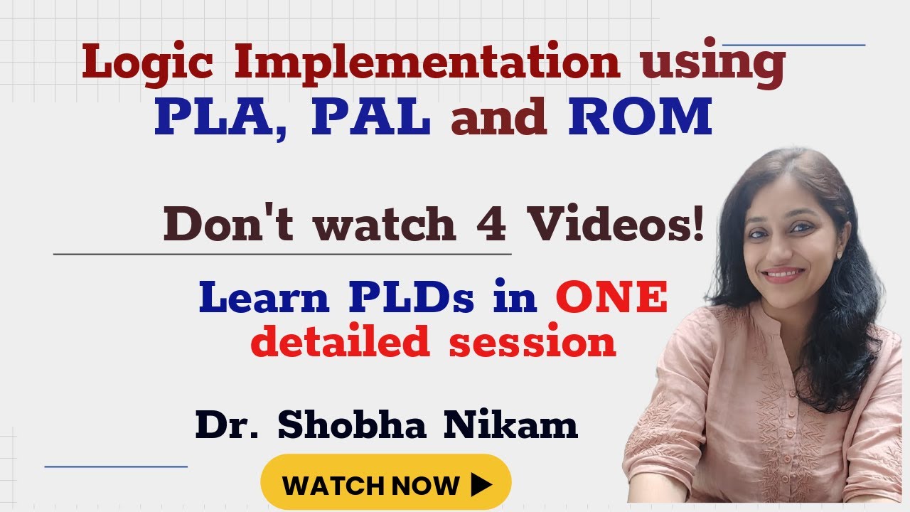 Programmable Logic Devices | Implementation of | combinational function ...