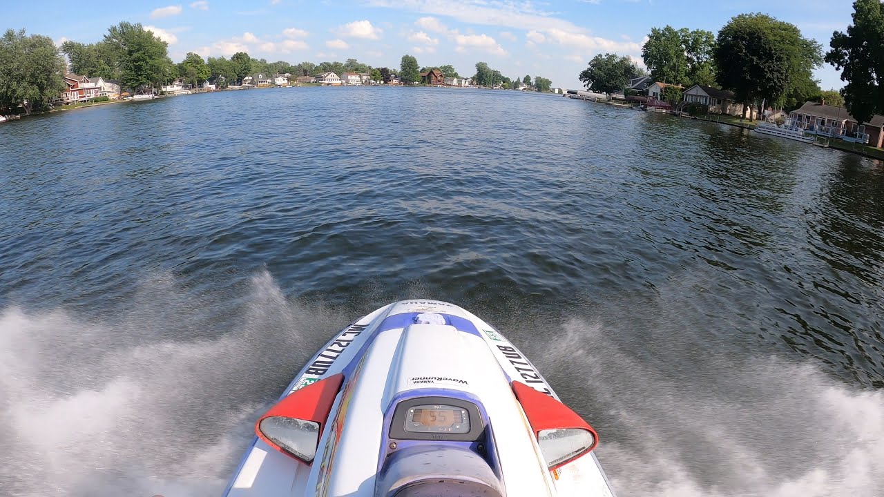 Center Lake Chain in 4K from Michigan Center to Little Wolf Lake County ...