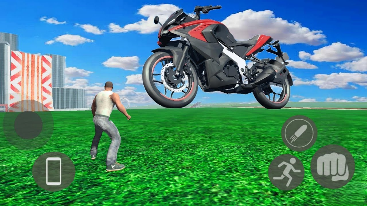 Franklin finds giant pulsar in Indian bike driving 3d - YouTube
