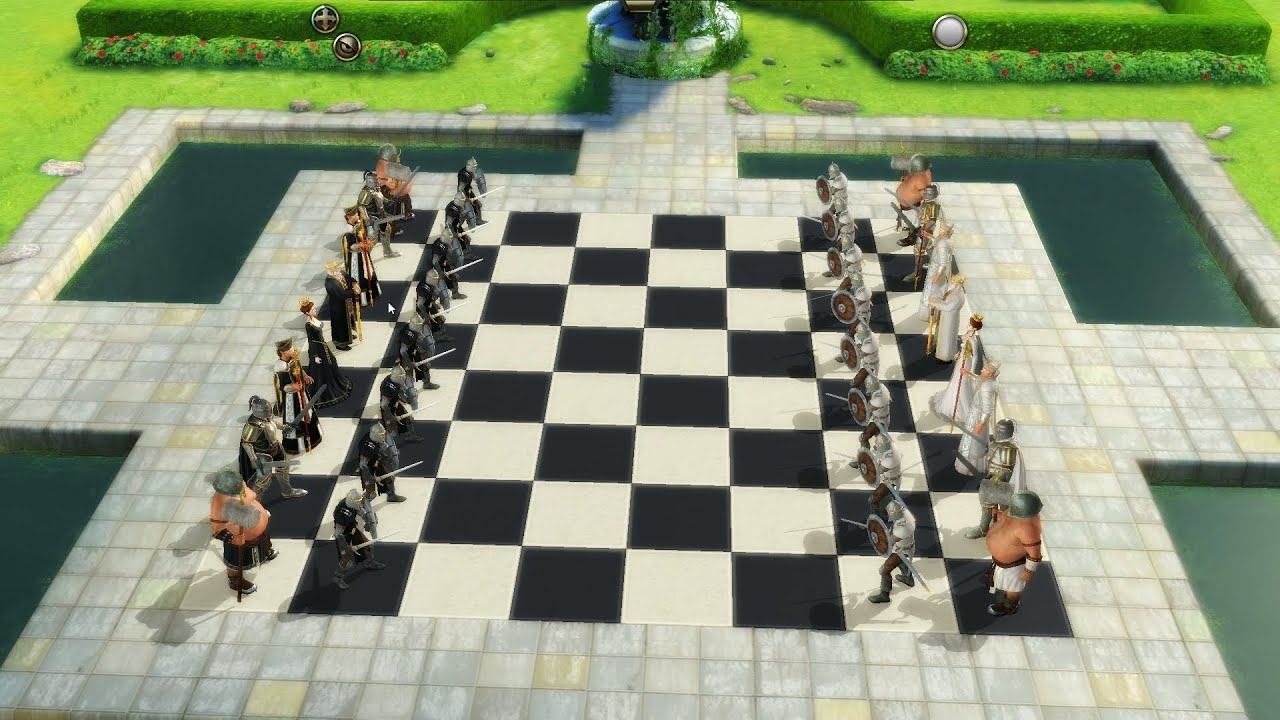 Human Chess In Real Life - YouTube