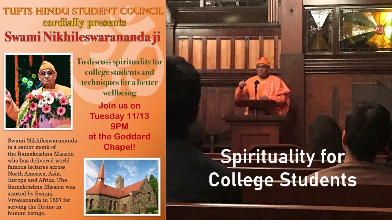 Spirituality for College Students at Tufts University - YouTube