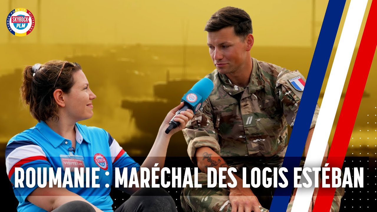 Roumanie 5/16 – Maréchal des logis Estéban, chef de char Leclerc - YouTube