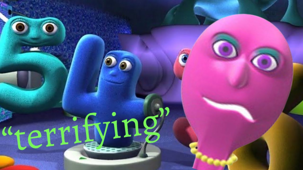 the numberjacks scare me... - YouTube