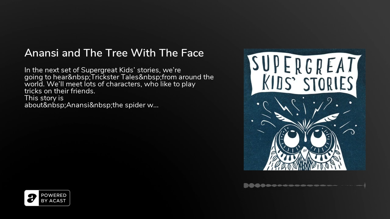 Anansi and The Tree With The Face - YouTube