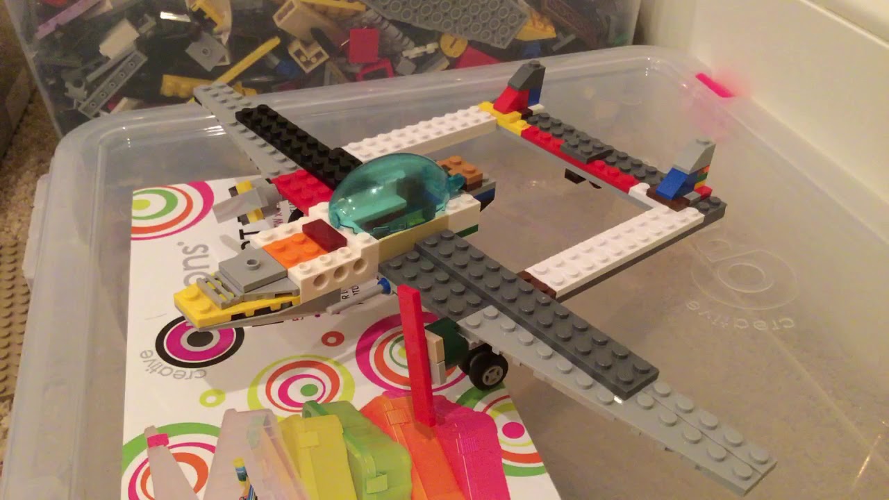 LEGO p-38 and b-17 bomber! - YouTube