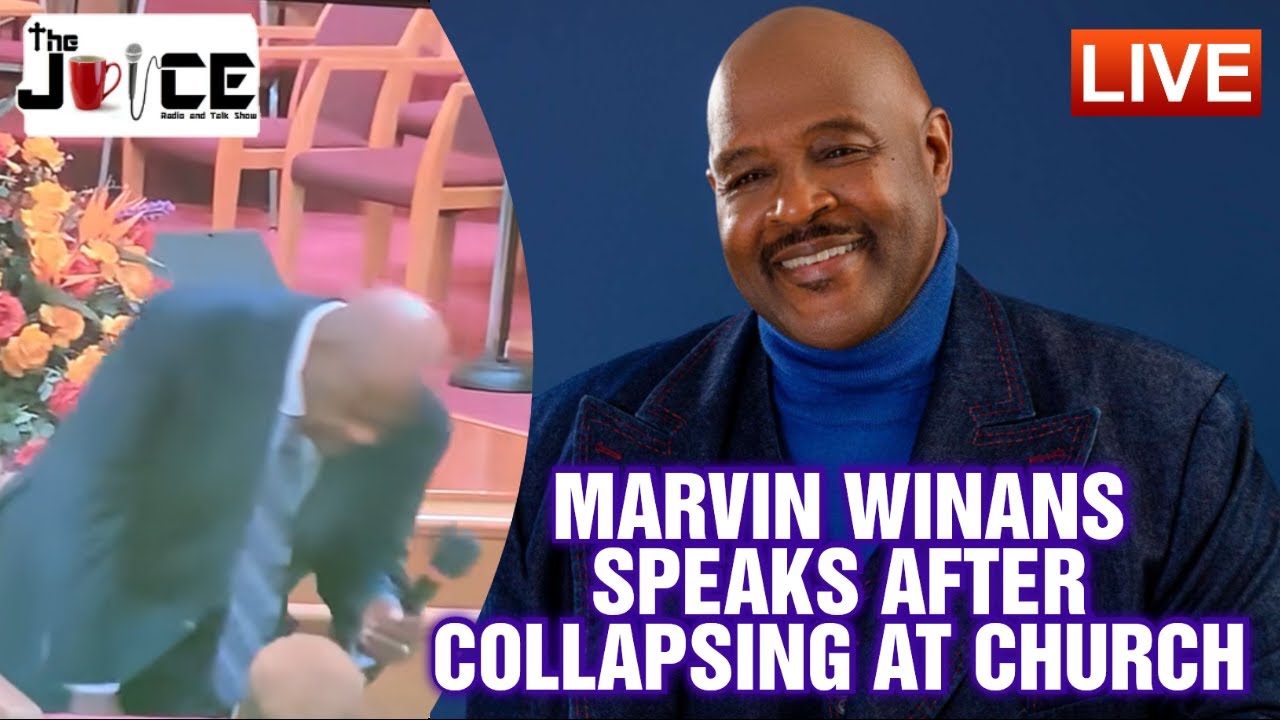 Marvin Winans Says He's Okay After Collapsing at Church - YouTube