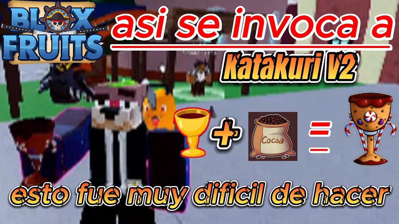 🔥🔥Como invocar a Katakuri V2 de la mejor forma 🌀🗡️ | Blox Fruit 💎😱 ...