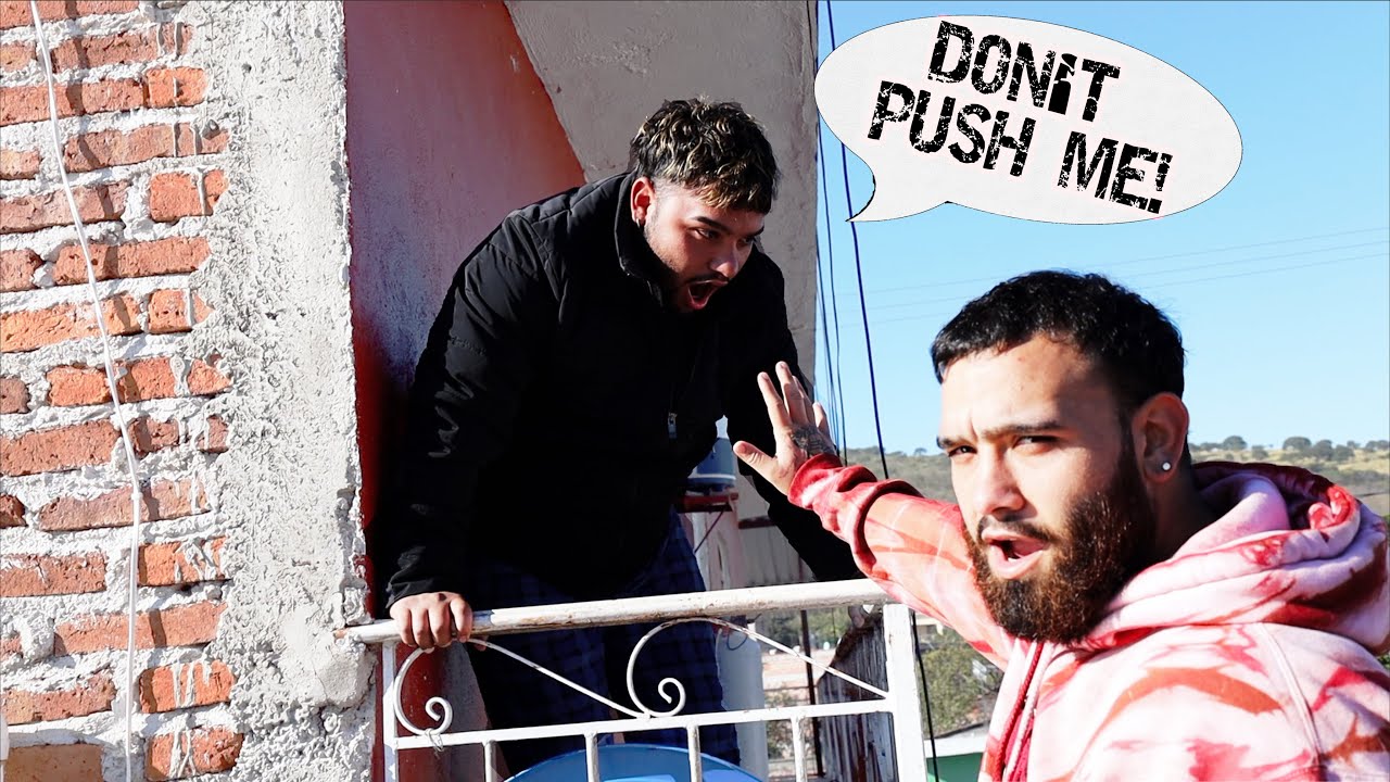 Pushing People Off The Roof PRANK! - YouTube