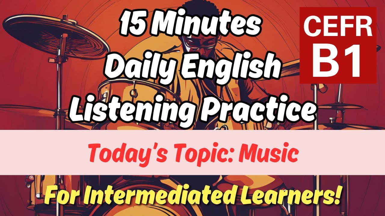 15 Minutes Daily English Sentences Practice (Topic: Music - B1 Level ...