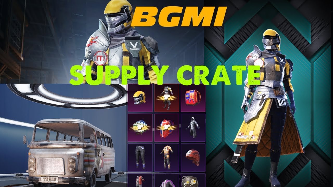 Bgmi supply crate opening || BGMI New supply crate #bgmi #crateopening ...