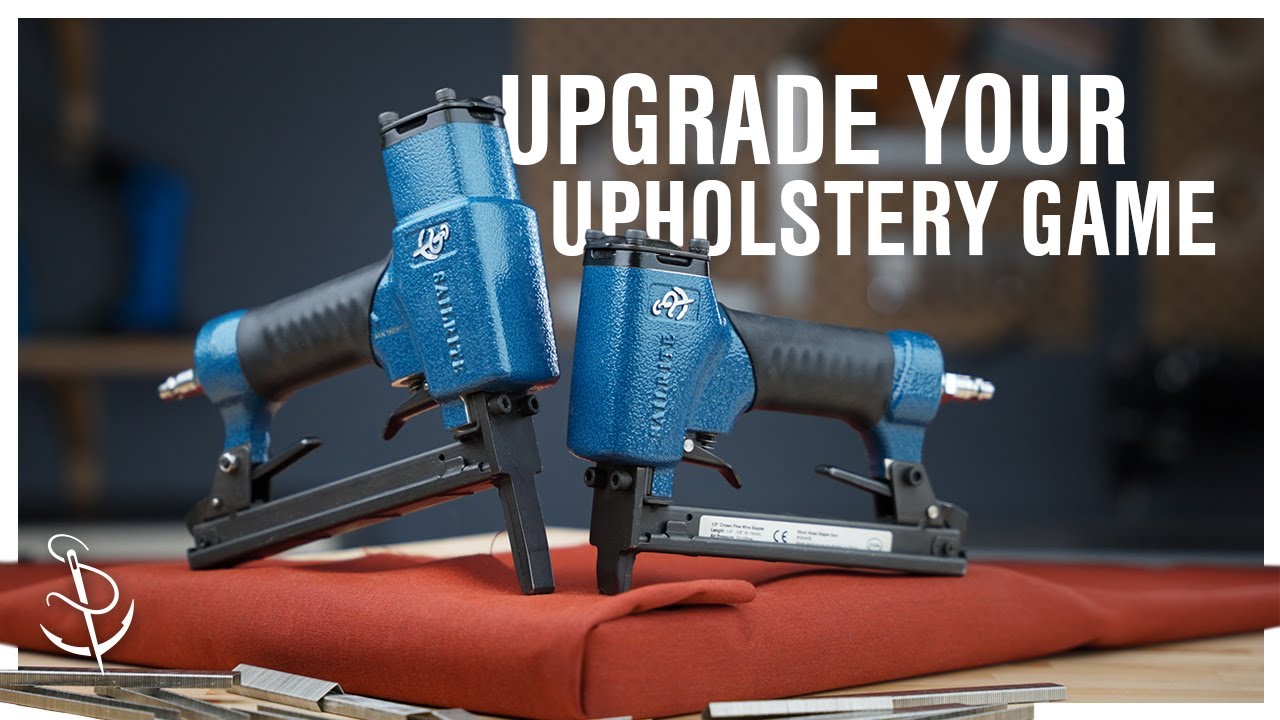 Sailrite® Upholstery Guns in Action - YouTube
