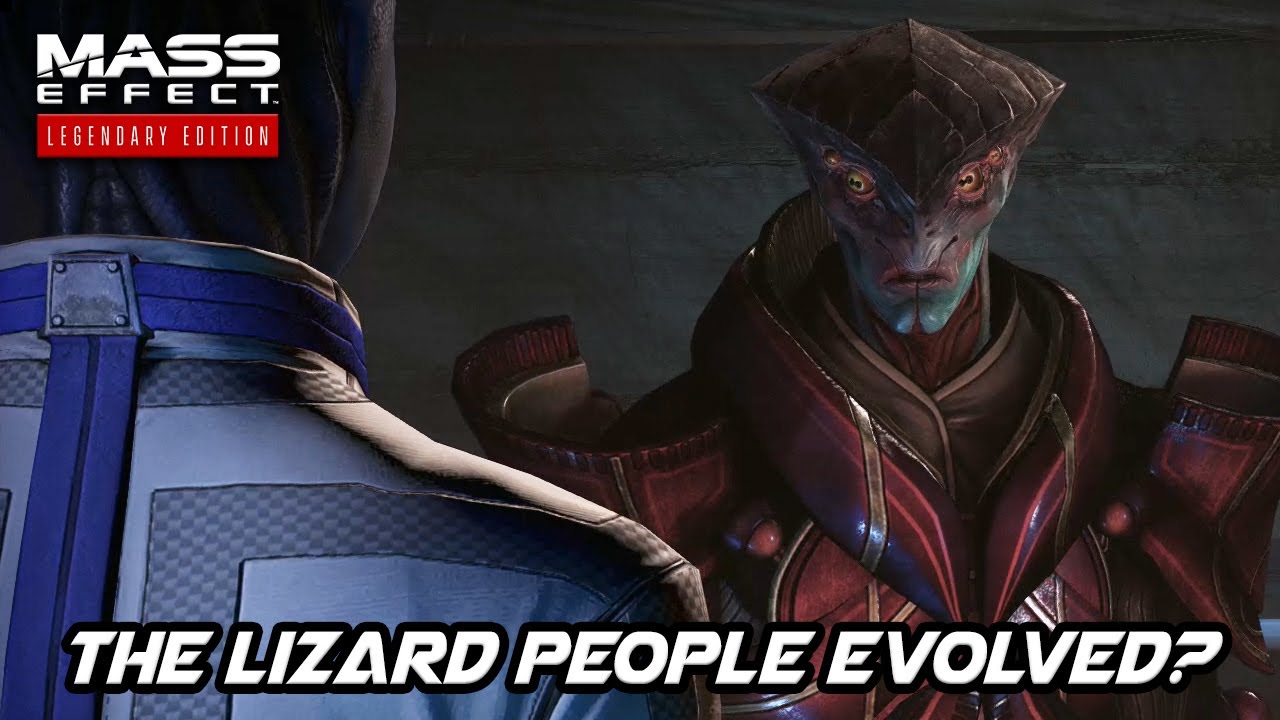 The lizard people evolved? They used to eat flies - Javik - Mass Effect ...