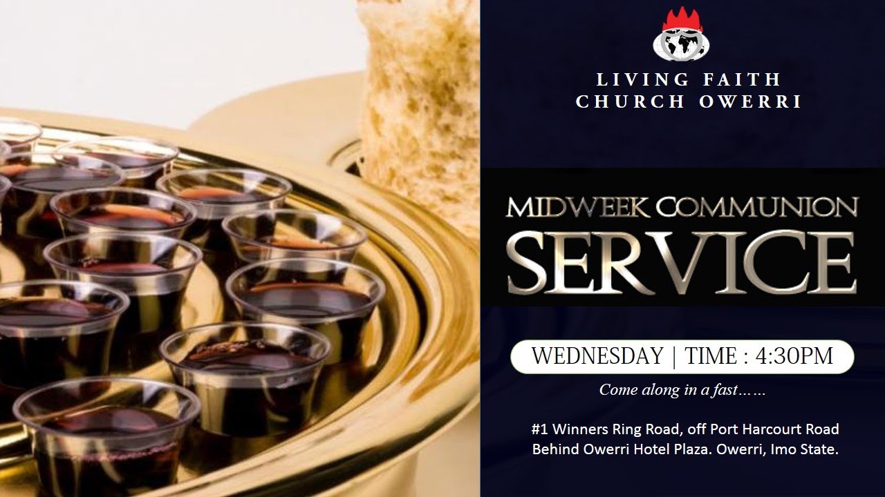 MIDWEEK COMMUNION SERVICE - YouTube