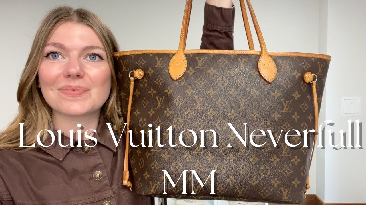 Louis Vuitton Neverfull MM Bag Review - YouTube