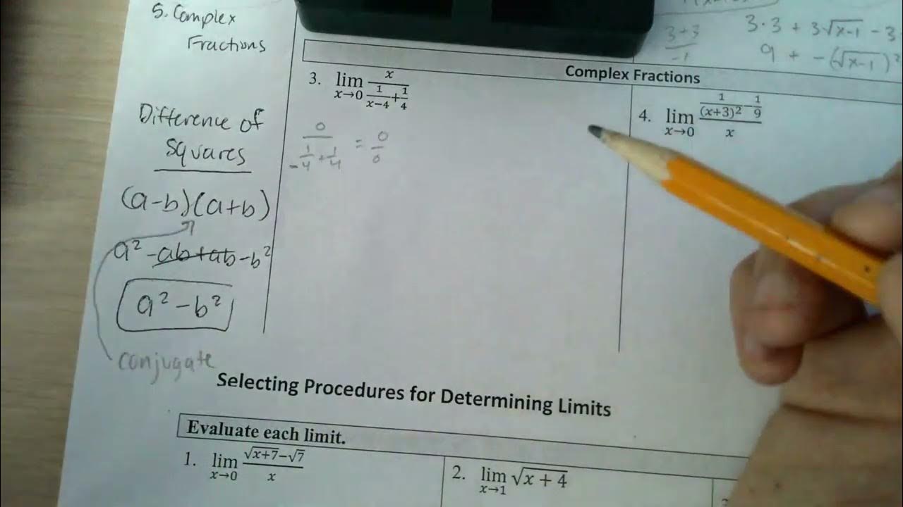 Calc Lesson 7B - YouTube