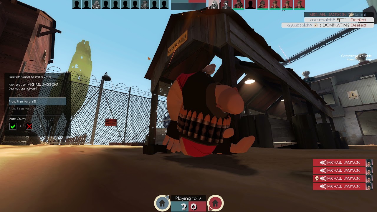 MICHAEL JACKSON IS TAKING OVER TF2 - YouTube