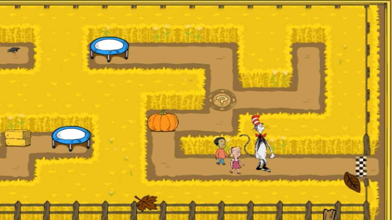 Corn Maze Craze - The Cat in The Hat - Logical Game for Kids - YouTube